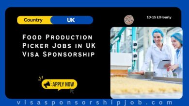 Sponsorship Jobs in UK