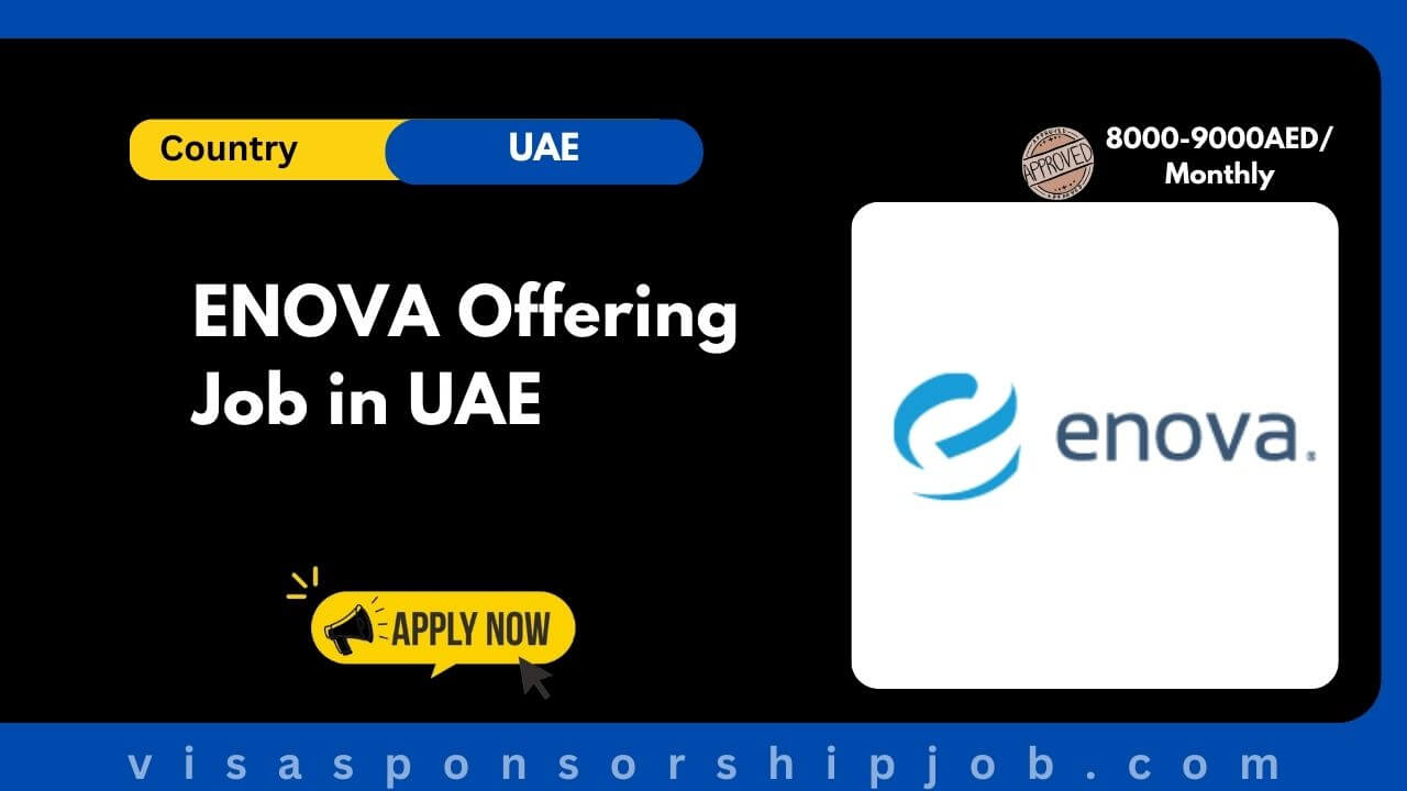 Visa Sponsorship Job