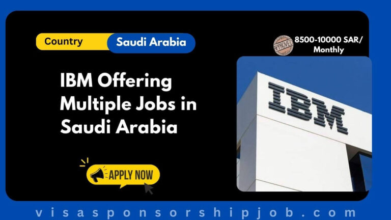 IBM Offering Multiple Jobs in Saudi Arabia 2026 - Apply Now